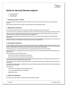 Mint Security - Security review - haastattelumuotoinen auditointi - Blogit